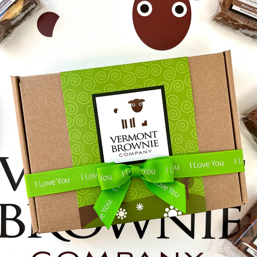 "I Love You” Gourmet Brownie Sampler – Vermont Brownie Company